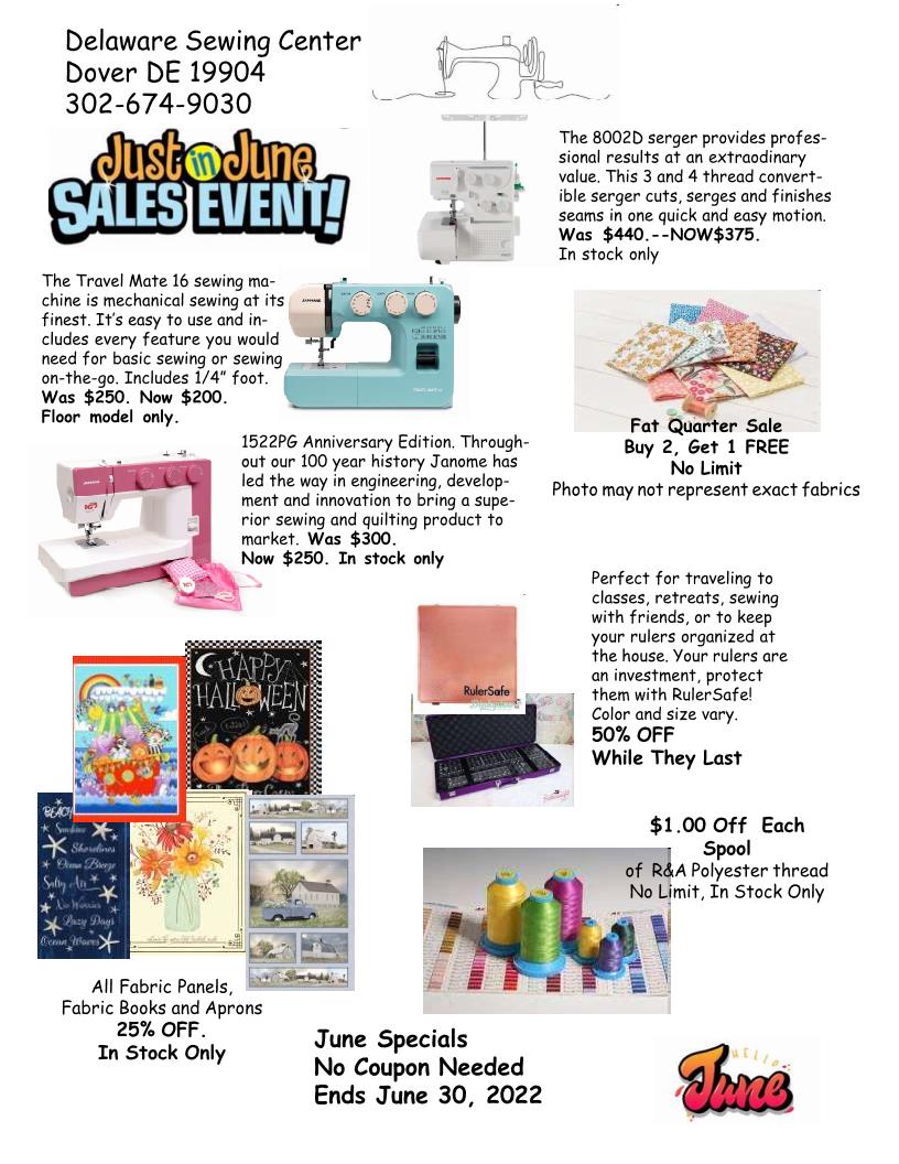 June Sales Event 2022